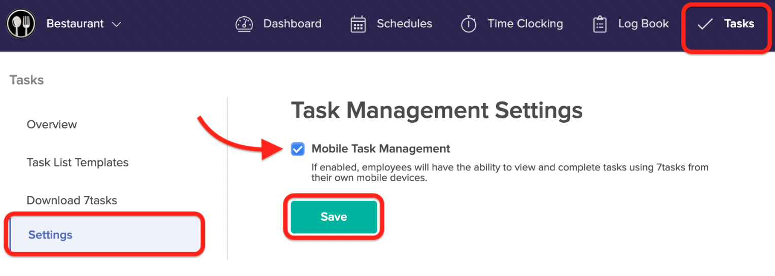 Granting Employees Mobile Access to 7tasks – 7shifts