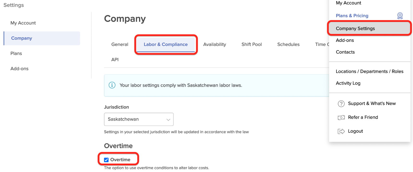Overtime Alerts – 7shifts