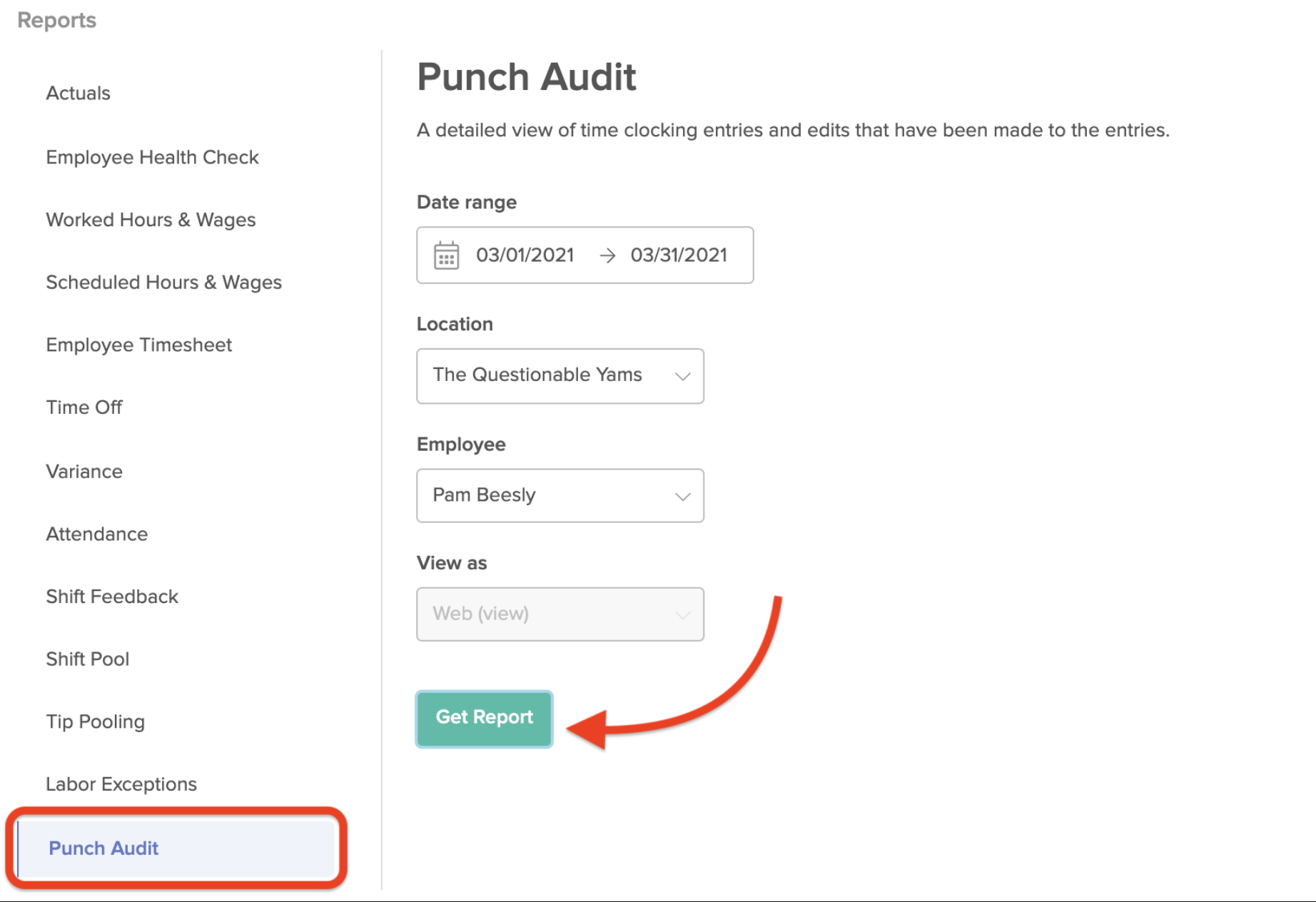 Punch Audit Report – 7shifts