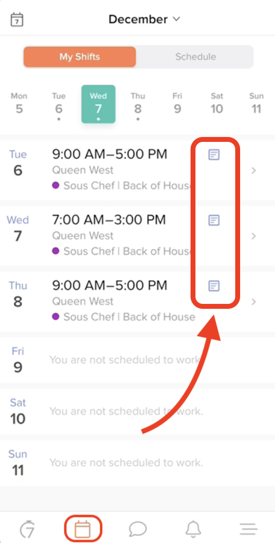 Shift Notes – 7shifts