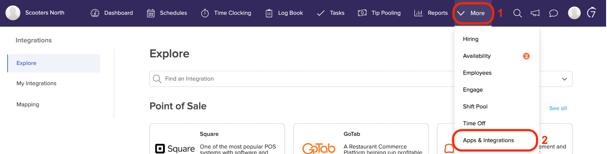 Paycom Time and Attendance Export – 7shifts