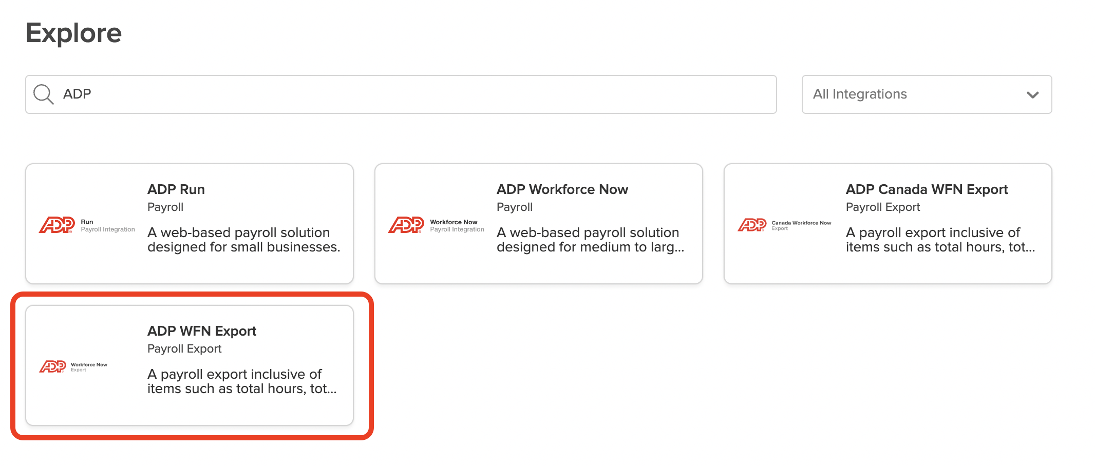 ADP Workforce Now (US) Payroll Export – 7shifts
