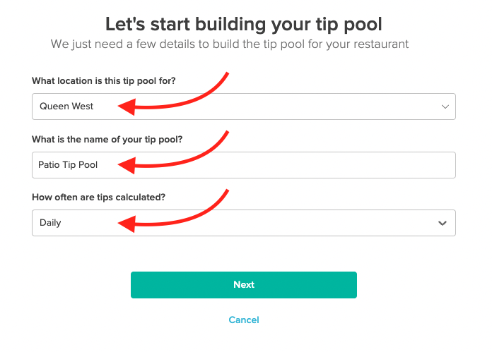 Tip Pooling with Manual Contribution – 7shifts