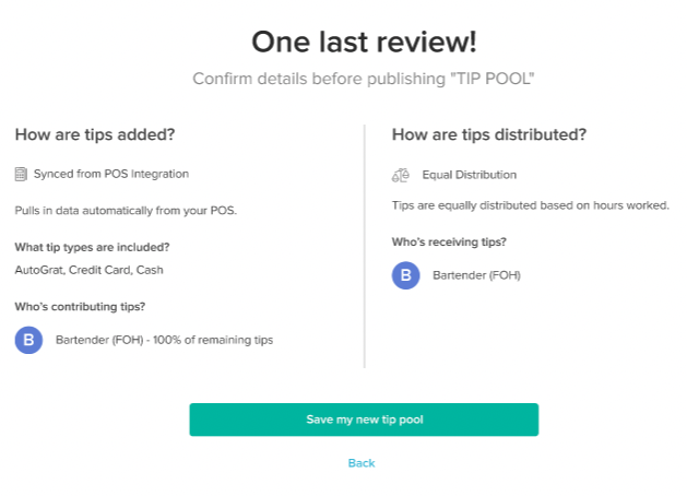 Tip Pooling for Square POS – 7shifts
