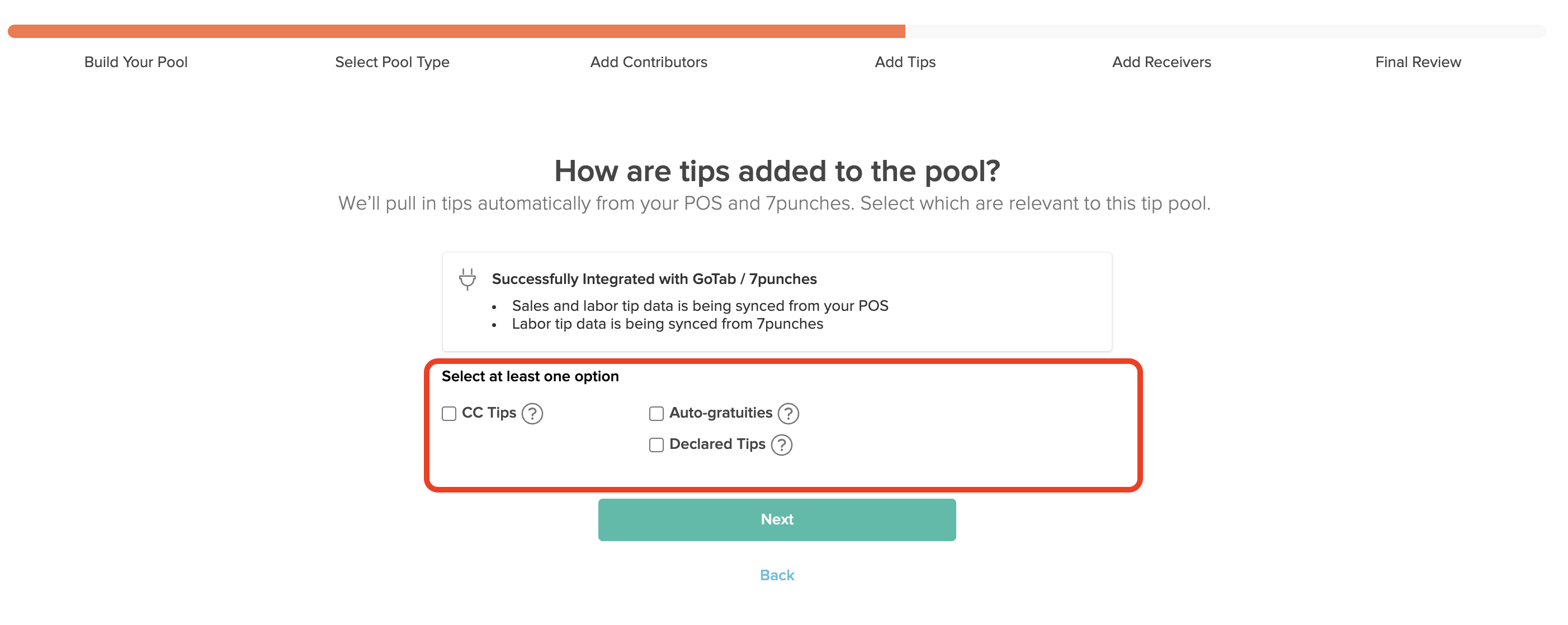 Tip Pooling for GoTab POS – 7shifts