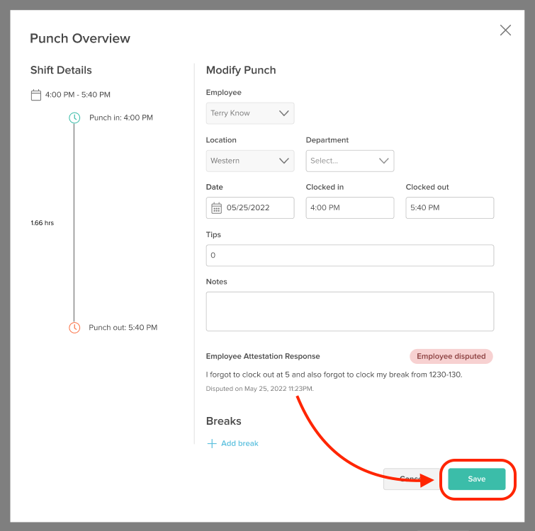 Employee Approval of Time Punches for Admins & Managers – 7shifts