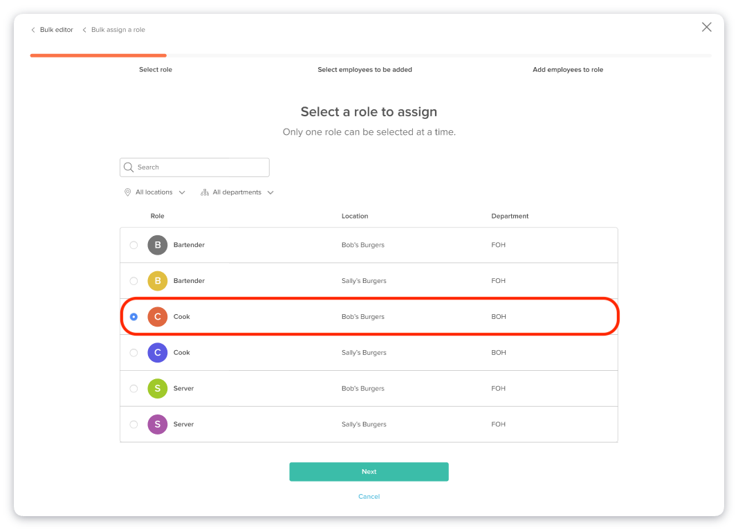 Use Employee Bulk Actions – 7shifts