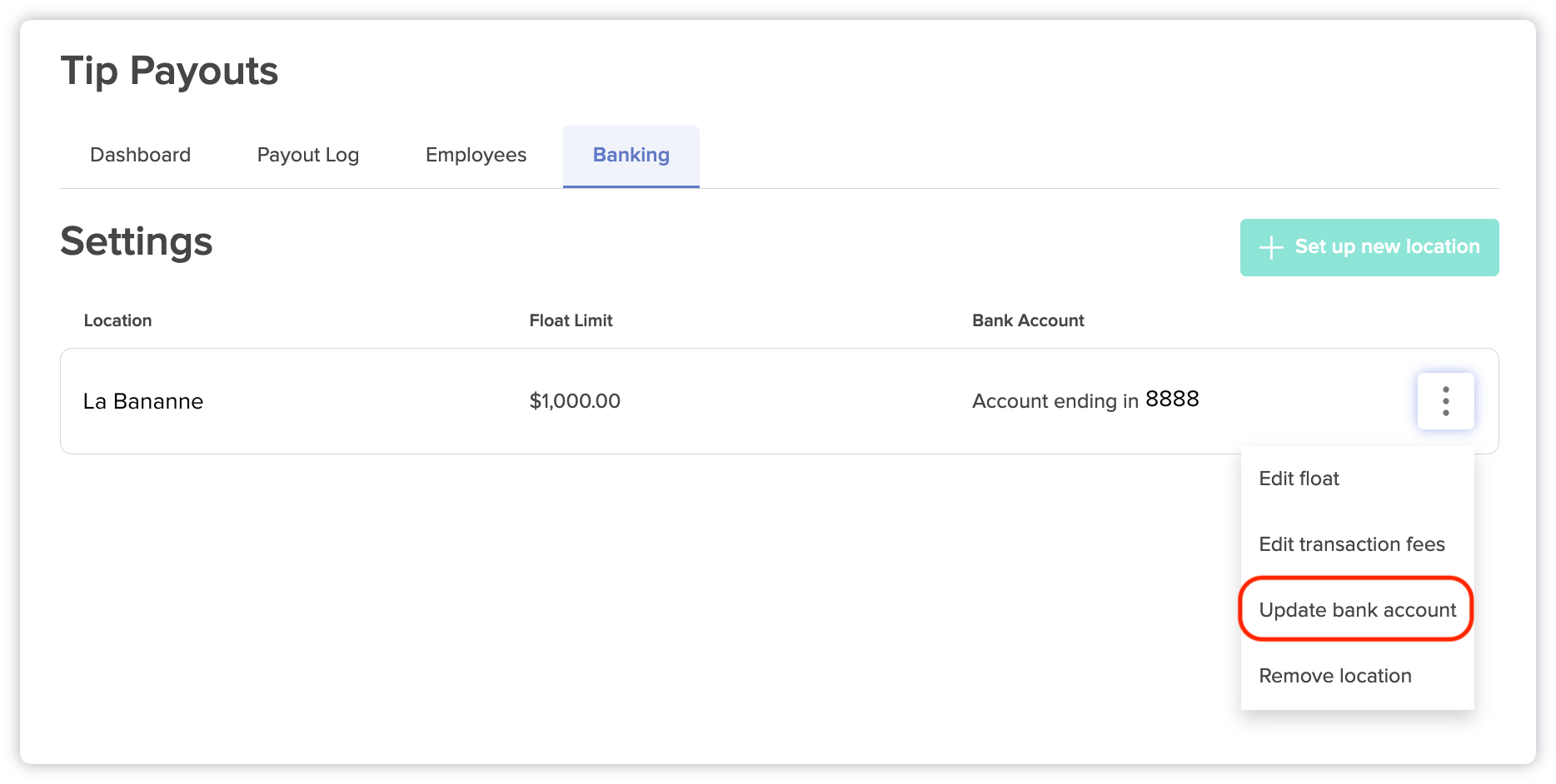Update Your Tip Payouts Banking Details – 7shifts