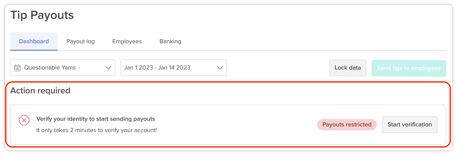 What do I need to do to verify my Tip Payouts Account? – 7shifts