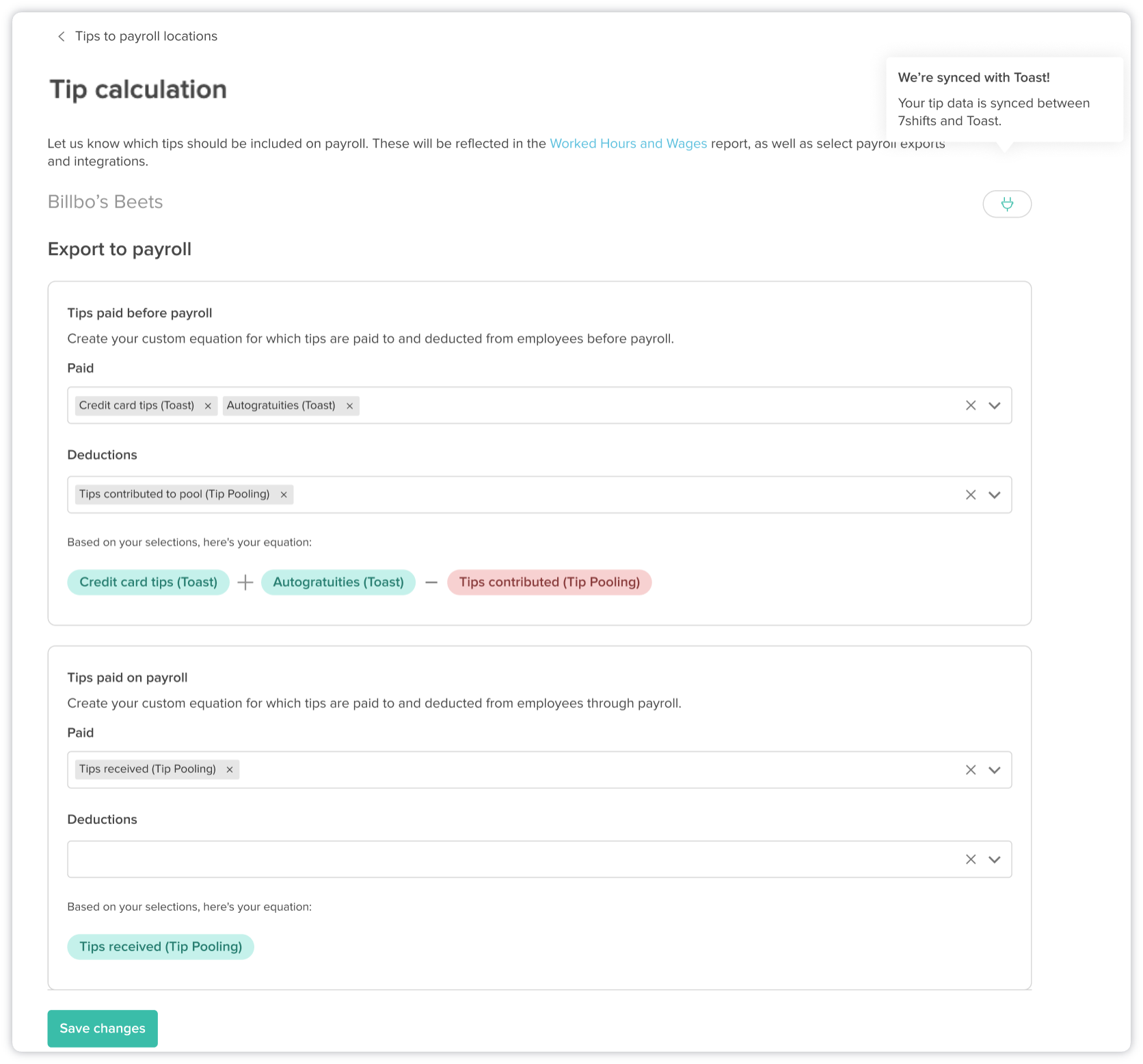 Tip Management: Setup Your Tip Calculation – 7shifts