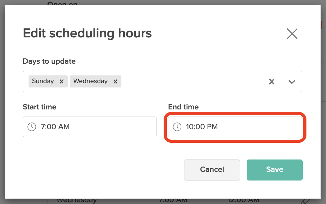 How do I edit Close times? – 7shifts