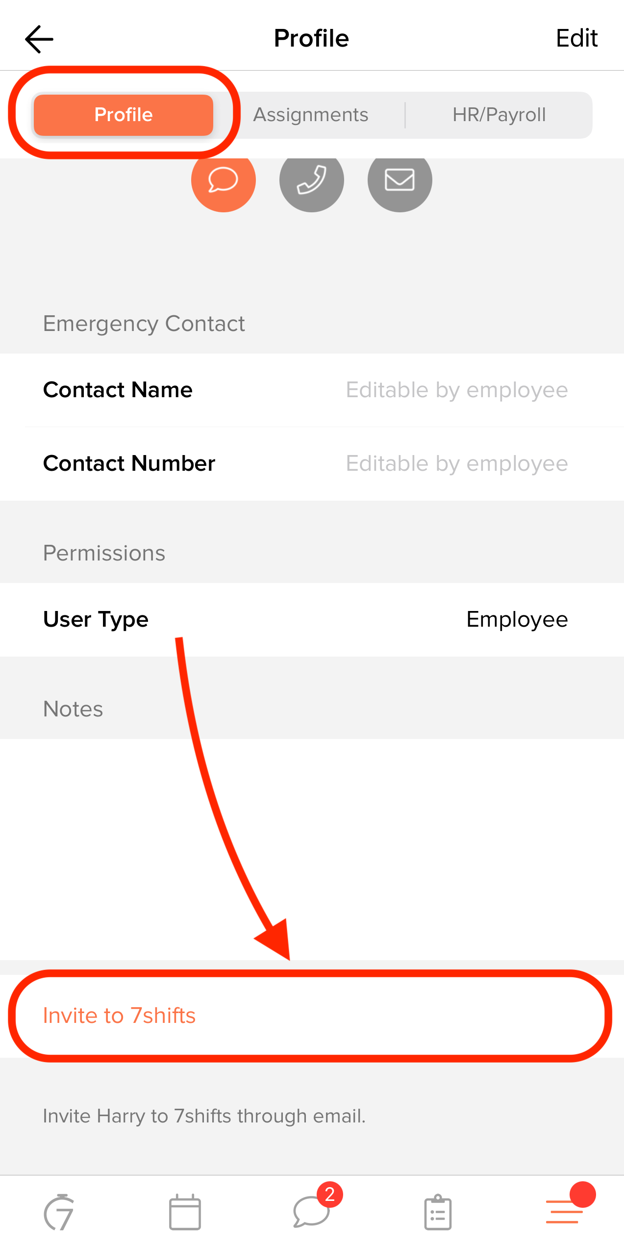 Inviting Employees to 7shifts – 7shifts