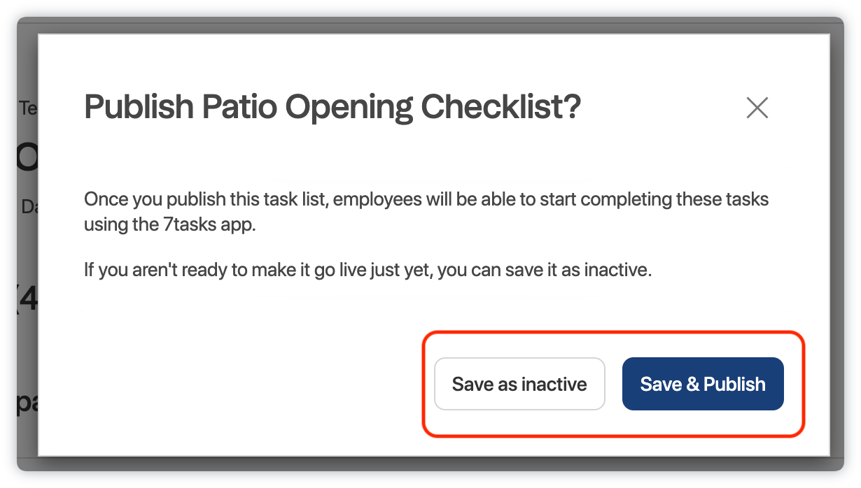 Add a Task in a Task List – 7shifts