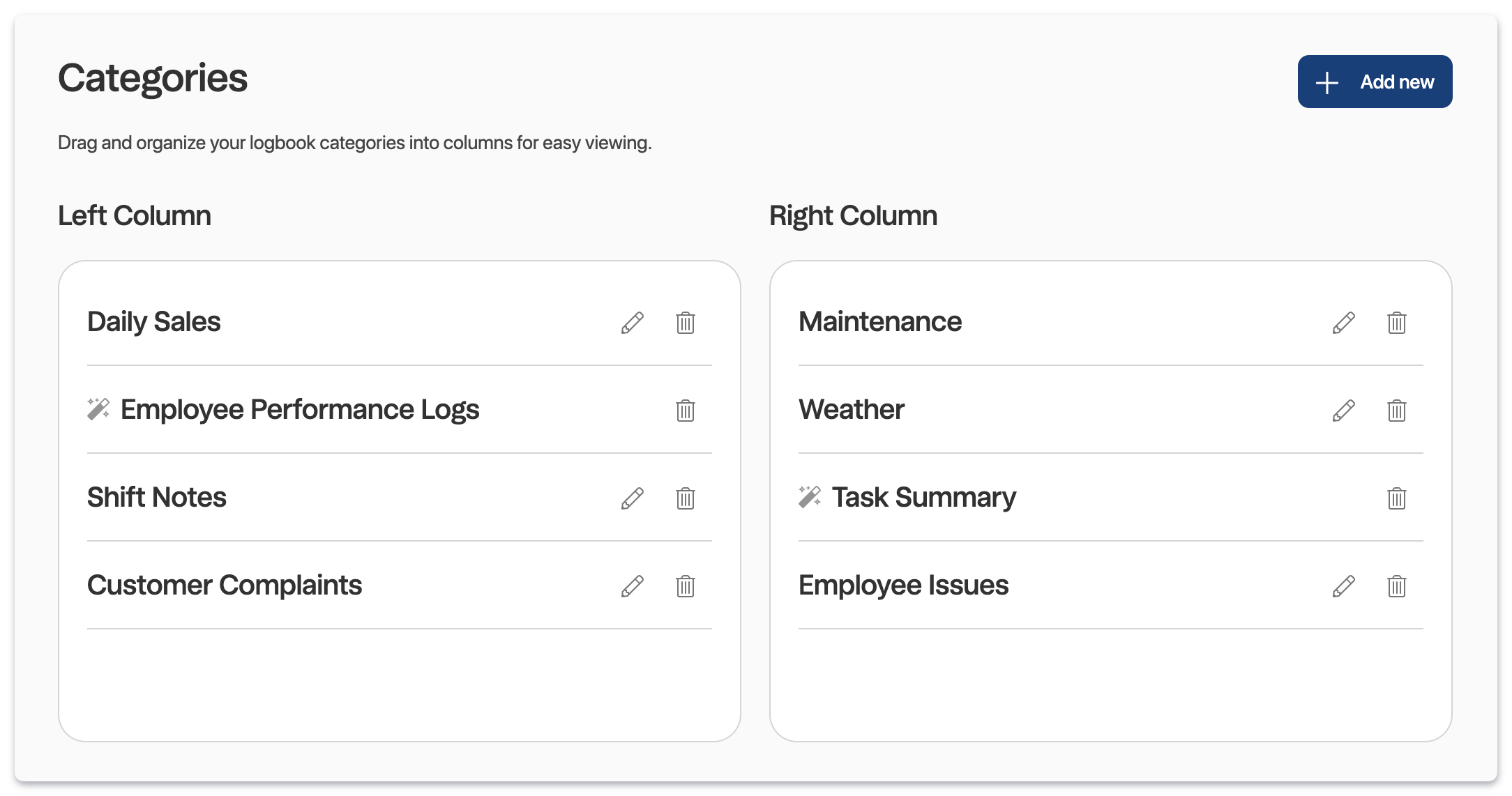 Set Up the Manager Log Book – 7shifts