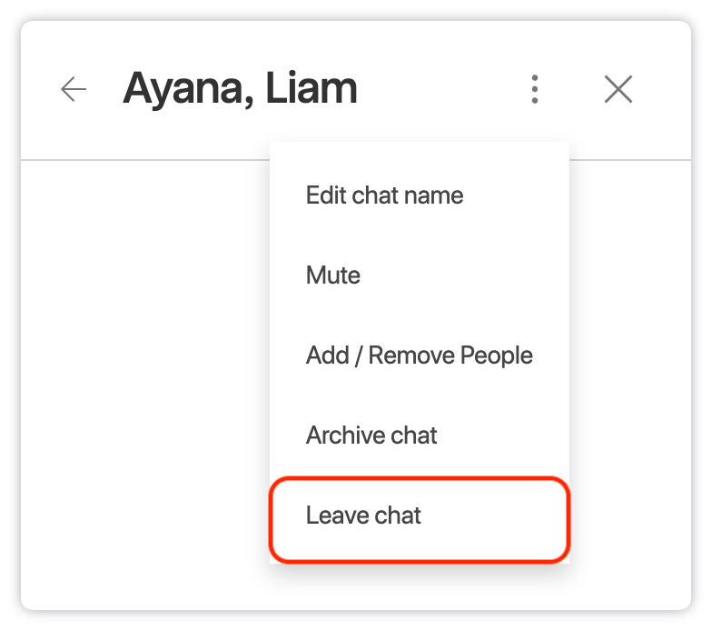 How to Leave a Chat – 7shifts