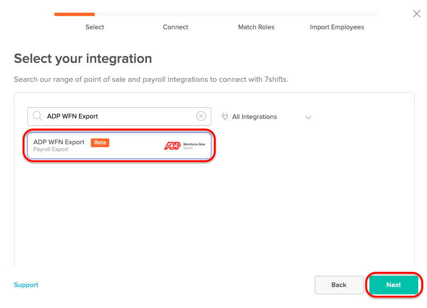 ADP Workforce Now (US) Payroll Export – 7shifts