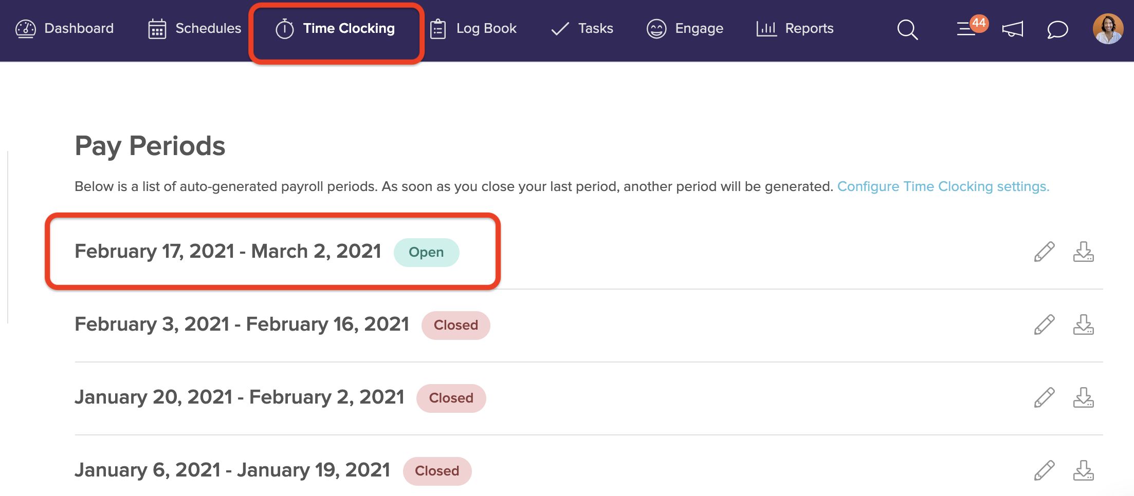 RASI Payroll Integration – 7shifts