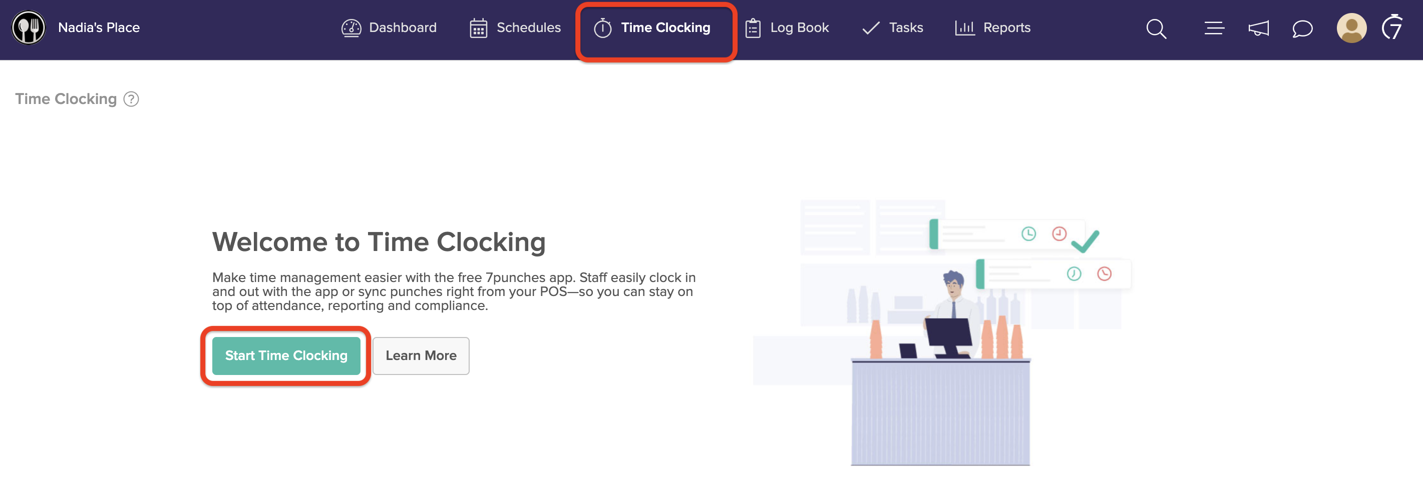 Syncing POS time clocking data – 7shifts