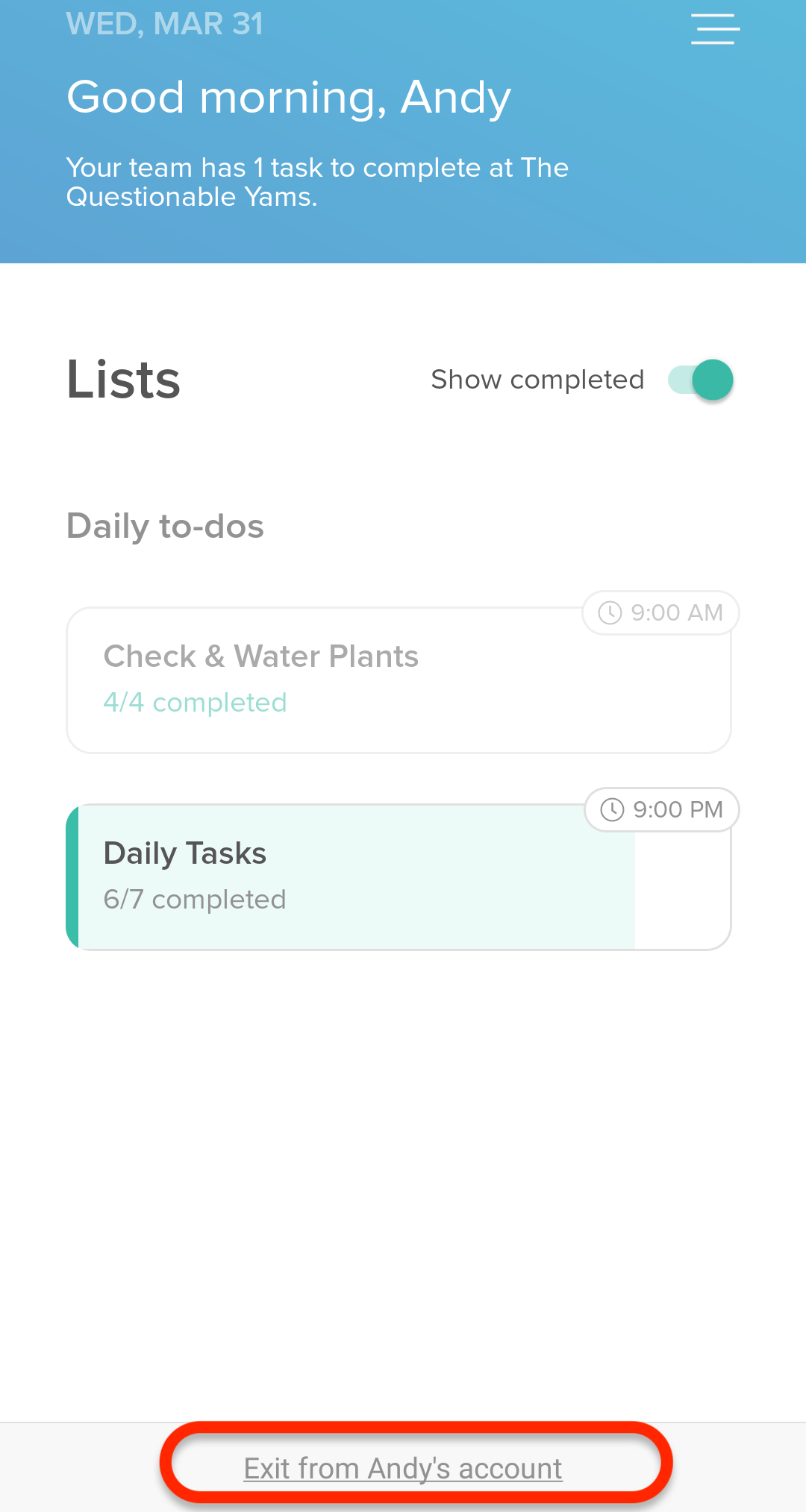 How to Complete a Task List on 7tasks – 7shifts