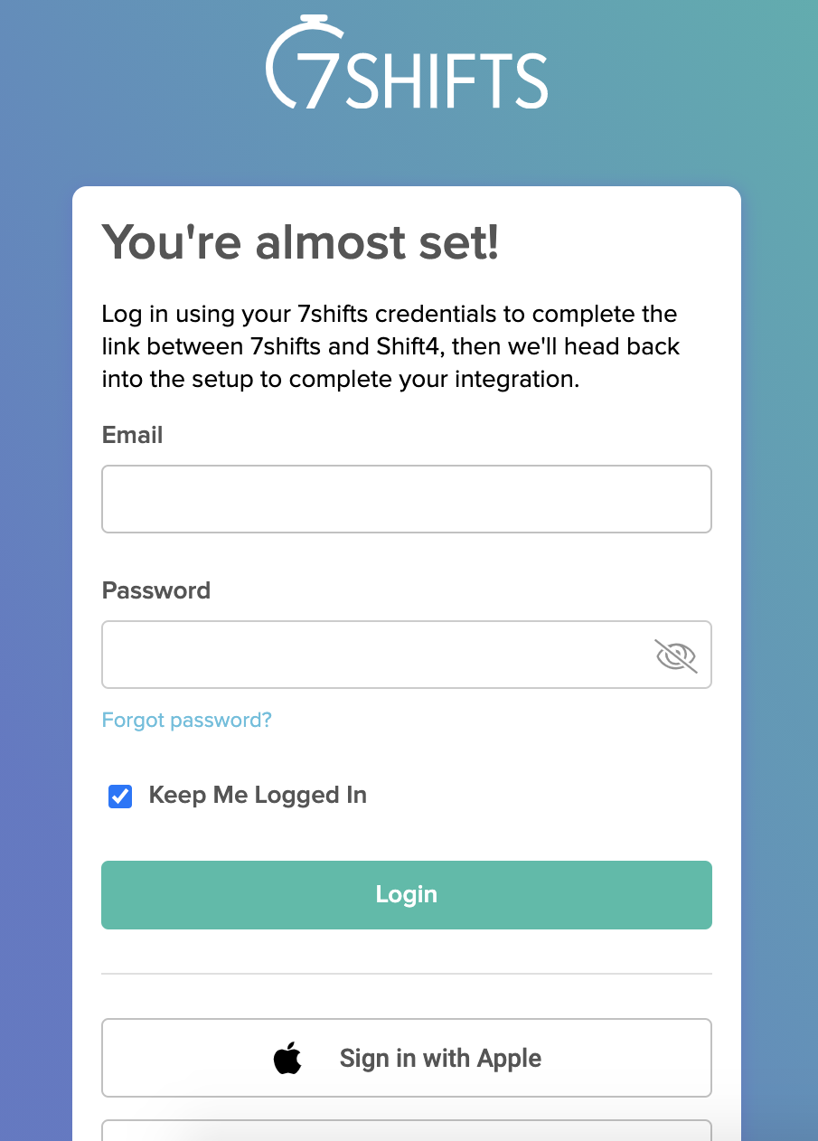 Future POS - Shift4 – 7shifts