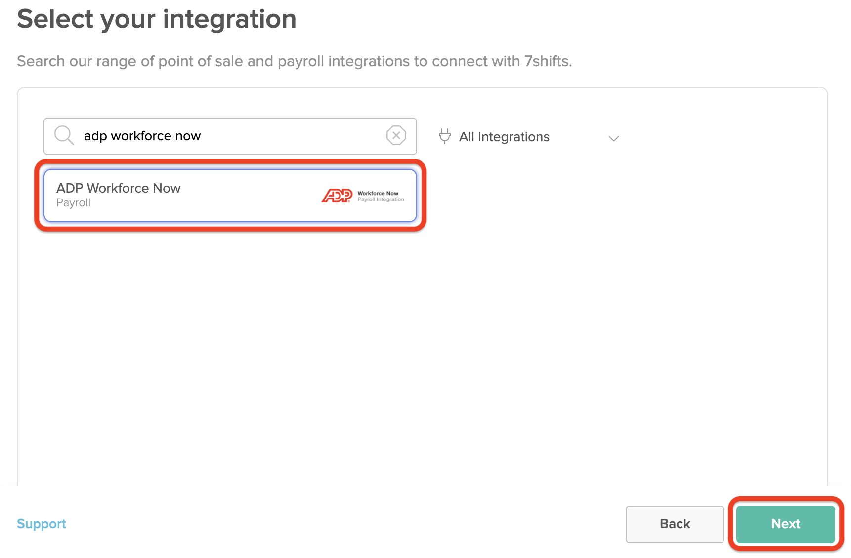 ADP Workforce Now (US) Payroll Integration – 7shifts